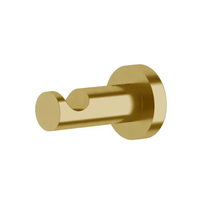 BIM objects - Free download! Milli Mood Edit Robe Hook PVD Brushed Gold ...