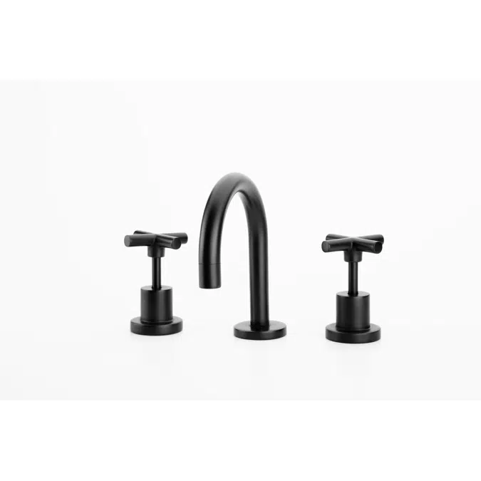 BIM objects - Free download! Posh Solus Basin Set Fixed Matte Black (4 ...