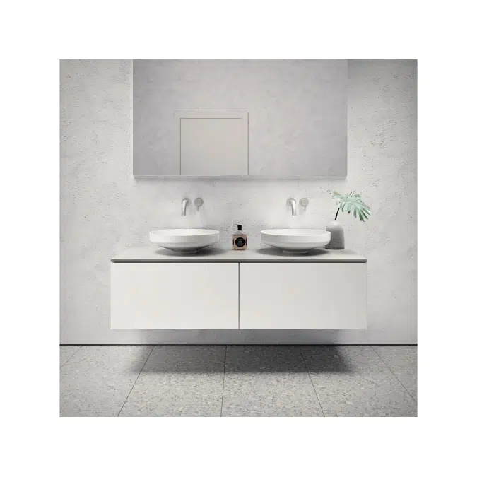 BIM objects - Free download! Venice 450 Counter Basin Solid Surface ...