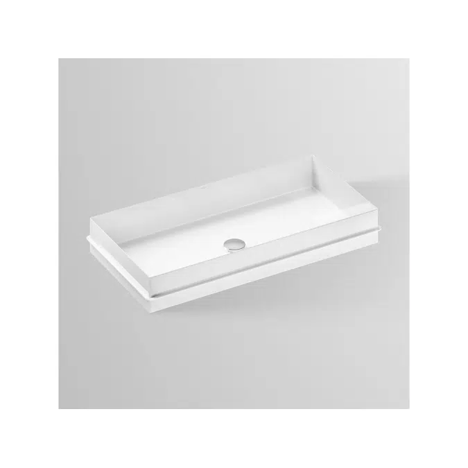 Objetos BIM - ¡Descarga gratis! Alape Metaphor Semi Inset Basin 750mm ...