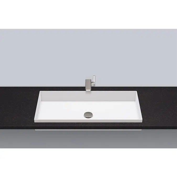 BIM objects - Free download! Alape Metaphor Semi Inset Basin 750mm ...