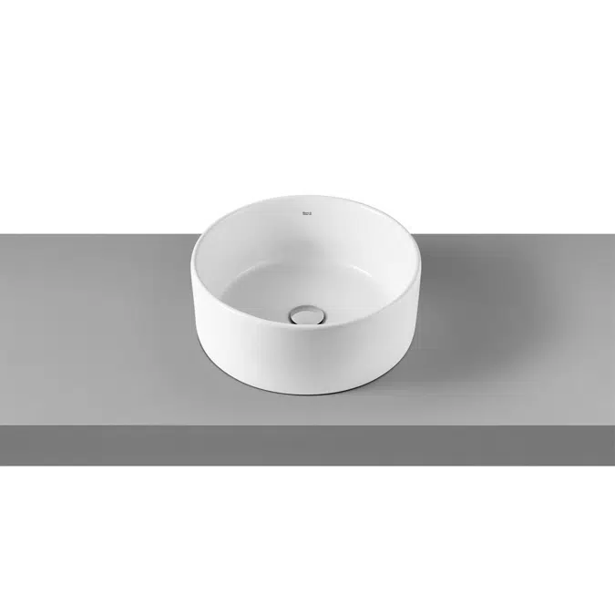 BIM objects - Free download! Roca Virginia Round Vessel Basin 430mm No ...