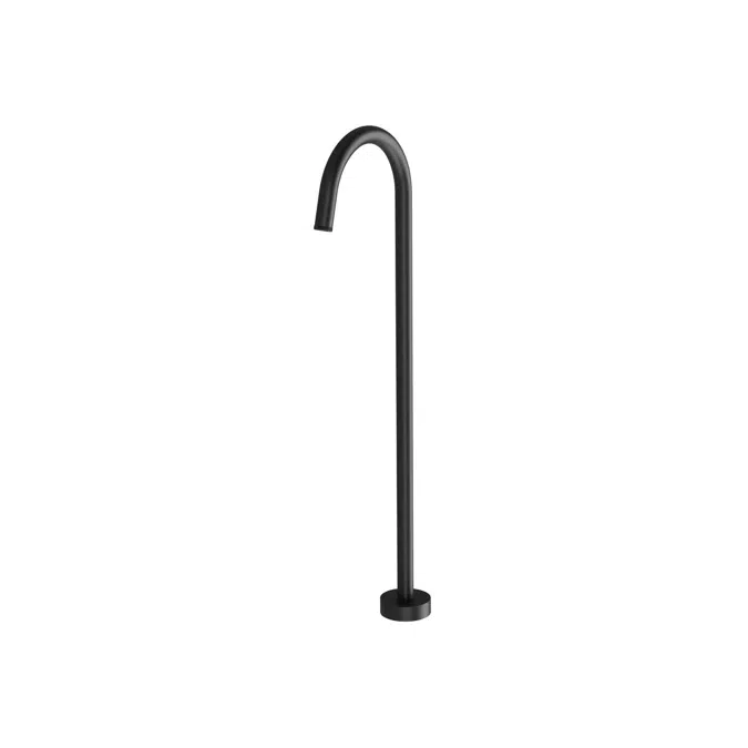 BIM objects - Free download! Milli Etch Floor Mounted Bath Outlet Matte ...