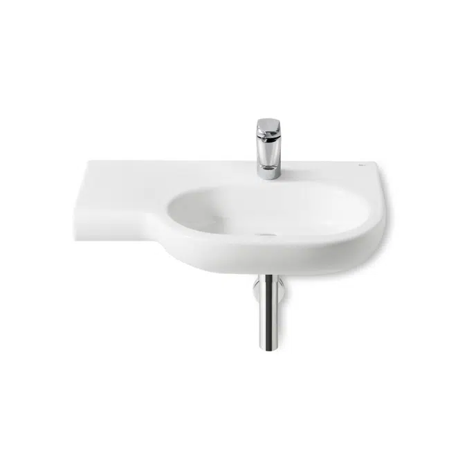 BIM objects - Free download! Roca Meridian Wall Basin & Fixing Kit ...