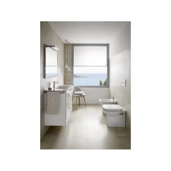 BIM objects - Free download! Roca Debba Back To Wall Pan With Soft ...
