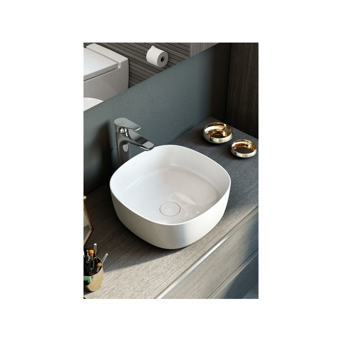 BIM objects - Free download! Roca Inspira Soft Square Above Counter ...