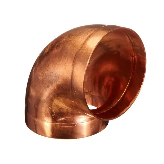 BIM objects - Free download! Ardent Copper Bend High Pressure 150mm x ...