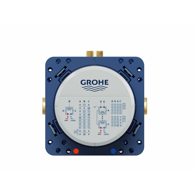 Objetos BIM - ¡Descarga gratis! GROHE Smart Control Concealed ...