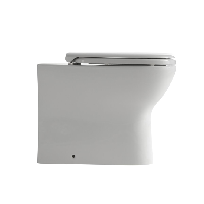 BIM objects - Free download! Posh Domaine Back to Wall Rimless Pan Soft ...