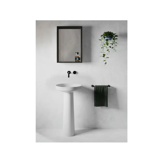 Objetos BIM - ¡Descarga gratis! Venice 450 Basin and Pedestal Solid ...