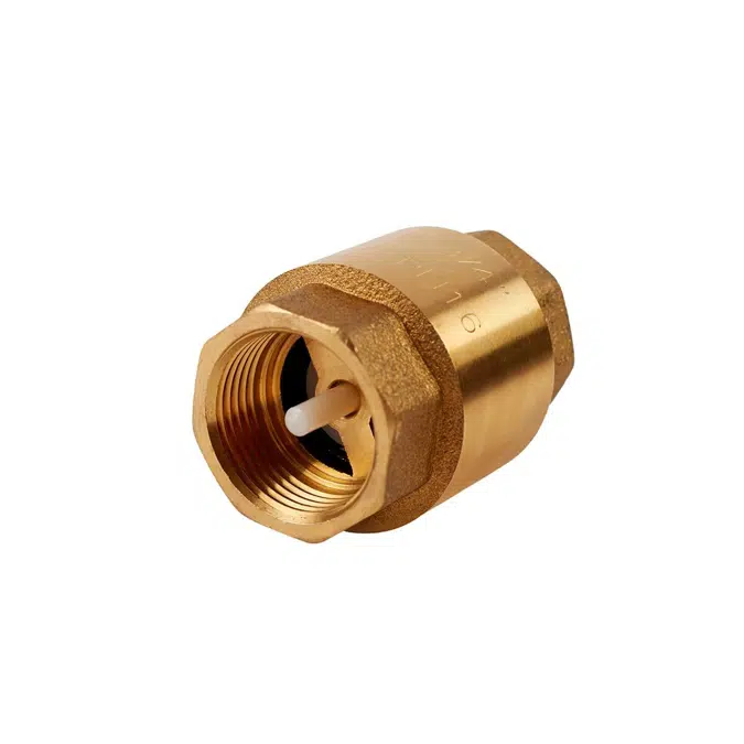 BIM objects - Free download! Dura Lead Free Brass Spring Check Valve ...