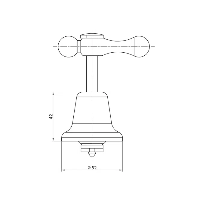 BIM objects - Free download! Posh Bristol Lever Basin Top Assembly ...