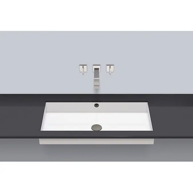 BIM objects - Free download! Alape Metaphor Undercounter Basin 750mm ...