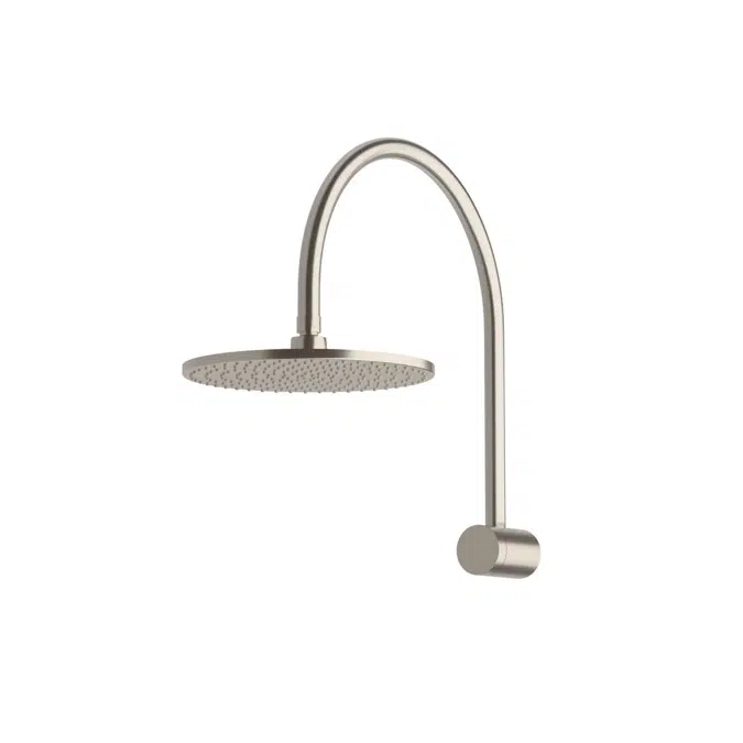 BIM objects - Free download! Milli Mood Edit Hi-Rise Shower Curved with ...