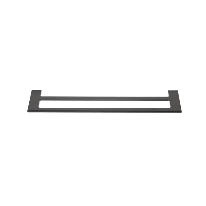 BIM objects - Free download! Milli Meld Edit Double Towel Rail 600mm ...