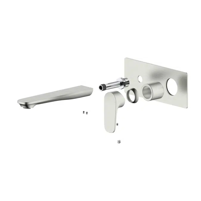 BIM objects - Free download! Mizu Silk Wall Basin Mixer Set Kit Brushed ... BIM objects - Free download! Mizu Silk Wall Basin Mixer Set Kit Brushed ...