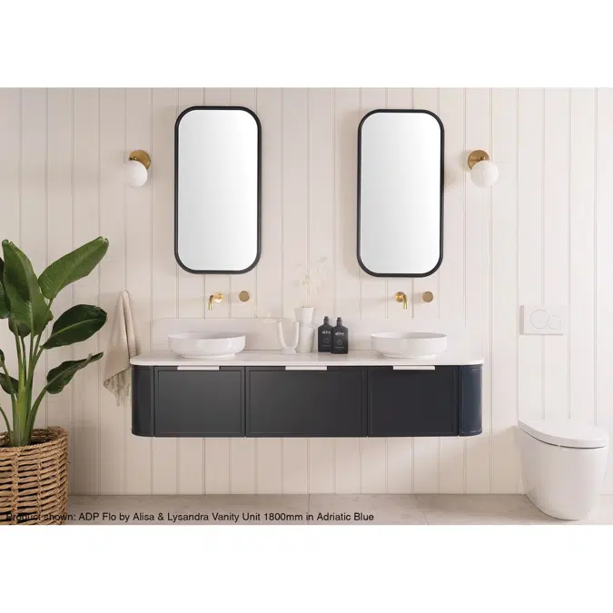 BIM objects - Free download! Alape Sondo Counter Basin 400mm White ...