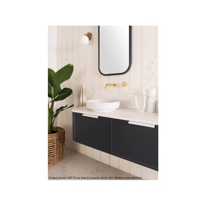 BIM objects - Free download! Alape Sondo Counter Basin 400mm White ...