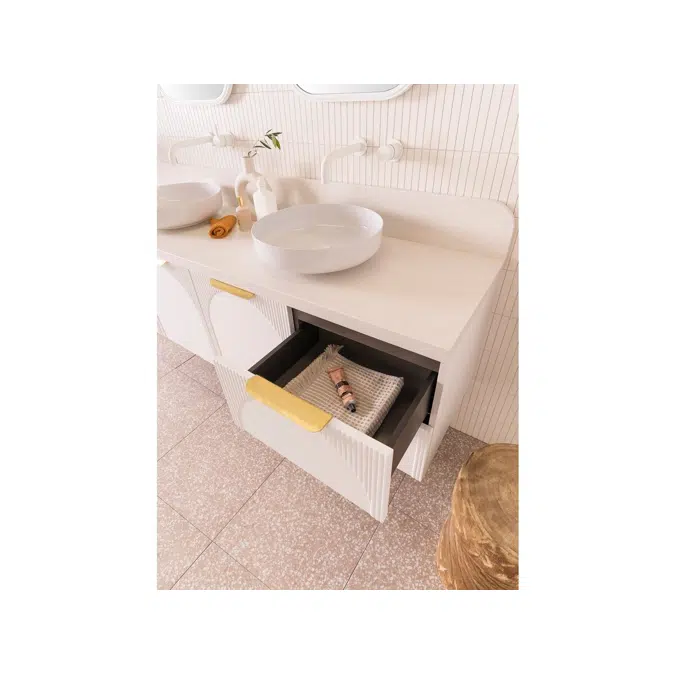 BIM objects - Free download! Alape Sondo Counter Basin 400mm White ...