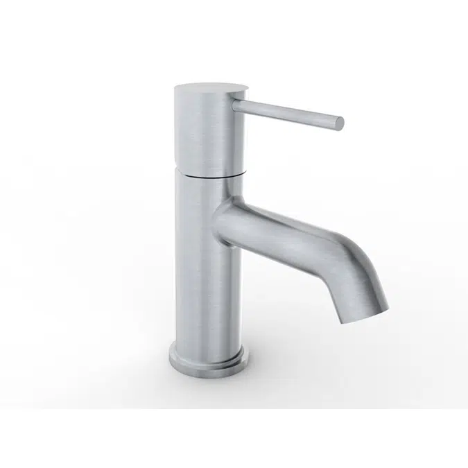 BIM objects - Free download! Milli Inox Basin Mixer Tap Stainless Steel ...