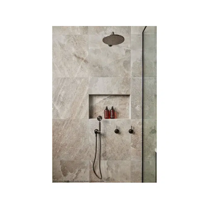 BIM objects - Free download! Milli Mood Edit Round Hand Shower with ...