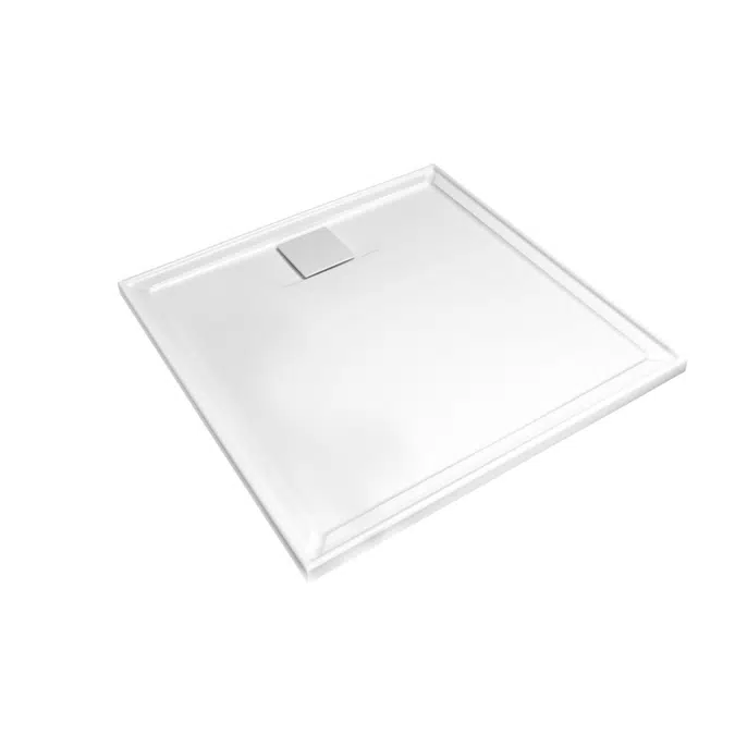 BIM objects - Free download! Marbletrend Easy Fit Polymarble Shower ...