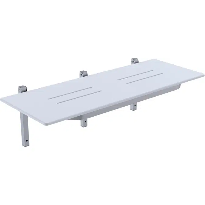 BIM objects - Free download! Mizu Drift Shower Seat 960 x 400mm ...