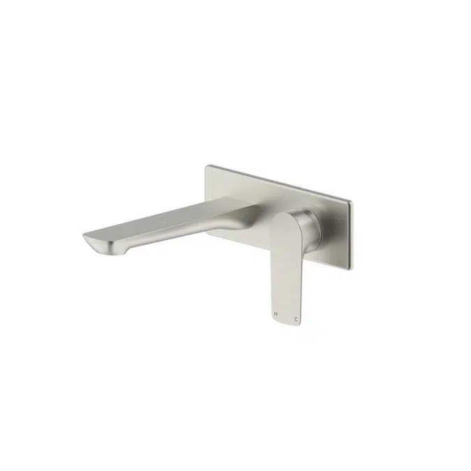 BIM objects - Free download! Milli Trace Wall Basin/Bath Mixer Set ...