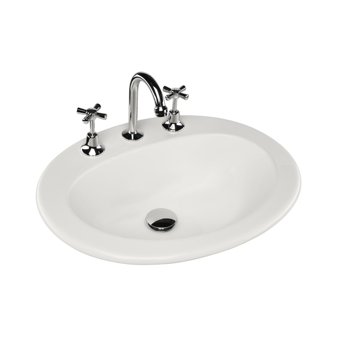 BIM objects - Free download! Base Vanity Basin with Front Overflow 3 ...