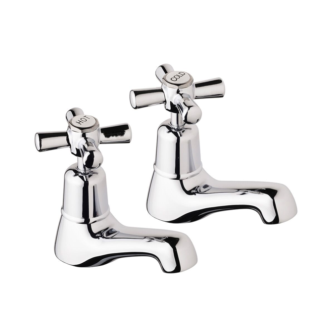 BIM objects - Free download! Posh Bristol Pillar Taps Chrome (3 Star ...