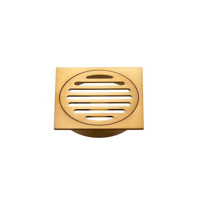 BIM objects - Free download! Mizu Drift Brass Trapscrew Grate Square ...