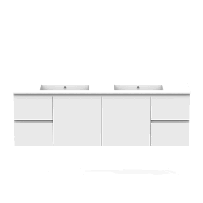 BIM objects - Free download! double vanity | BIMobject