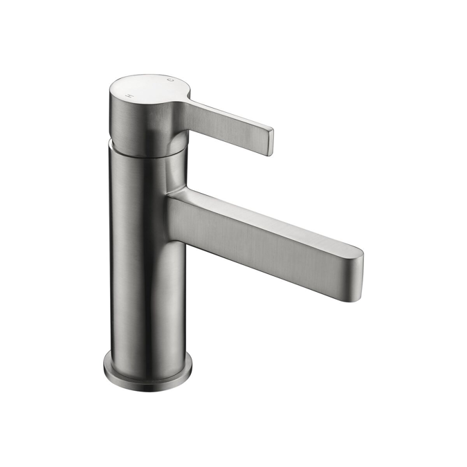 BIM objects - Free download! Mizu Stream Basin Mixer Tap Brushed Nickel ...