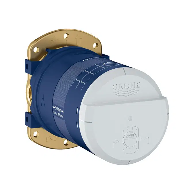 BIM objects - Free download! GROHE Rainshower SmartActive with Shower ...