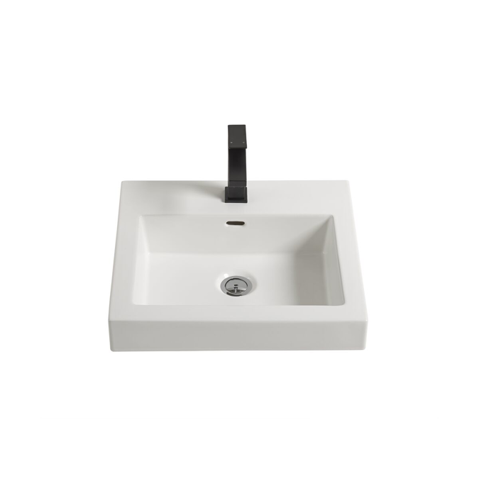 Objetos BIM - ¡Descarga gratis! Kado Lux Semi Inset Basin 1 Taphole ...