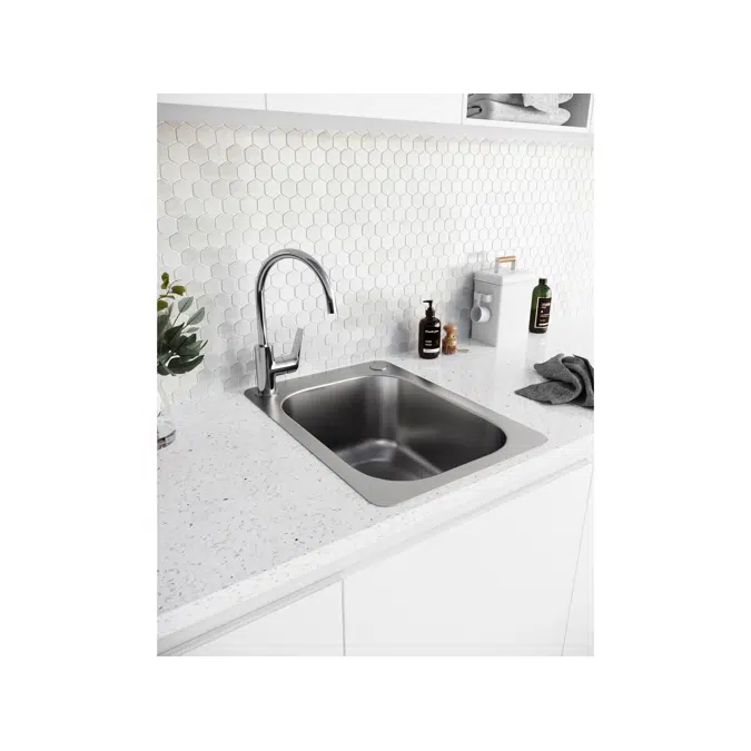 Objetos BIM - ¡Descarga gratis! Posh Domaine Trough 27L with Bypass 2 ...