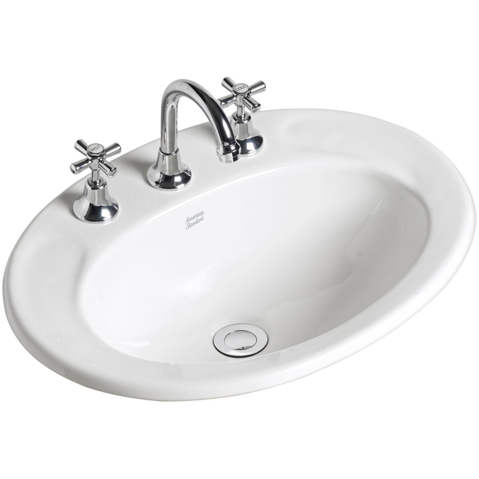 Objetos BIM - ¡Descarga gratis! American Standard Studio Vanity Basin ...