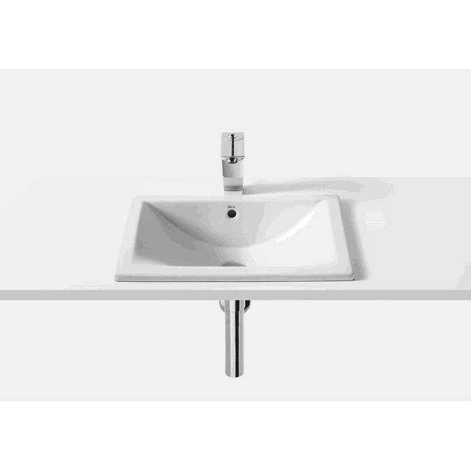 Objetos BIM - ¡Descarga gratis! Roca Diverta Vanity Basin No Taphole ...