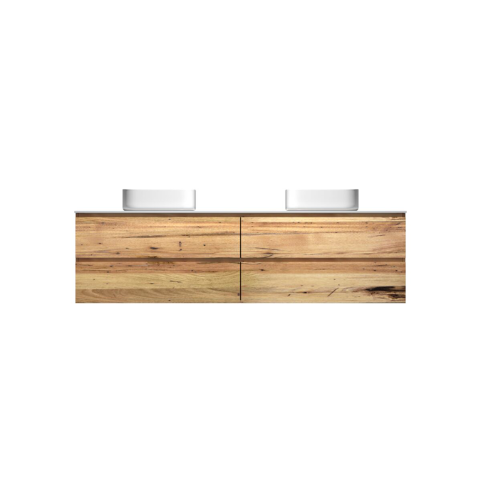 BIM objects - Free download! Kado Arc Timber Twin Drawer 1800 Double ...