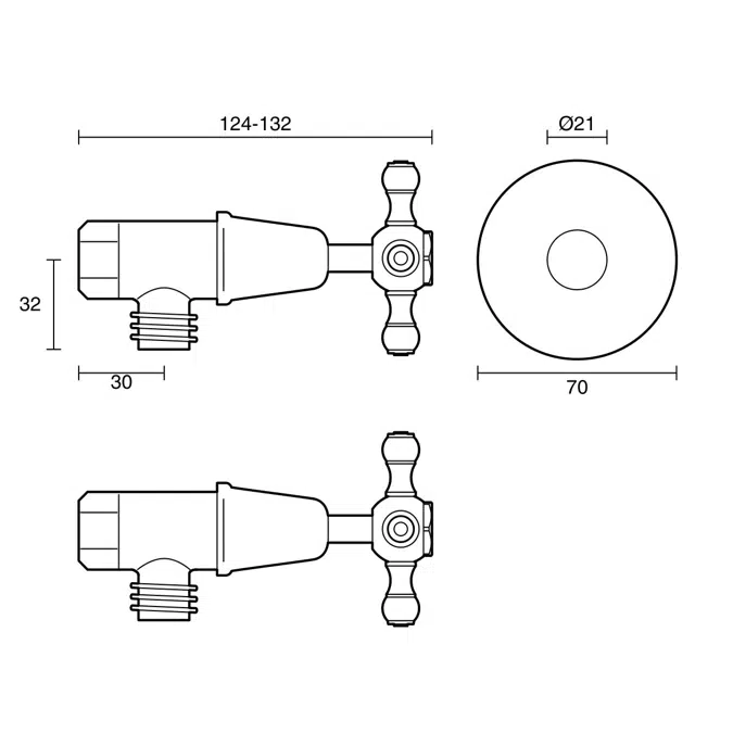 BIM objects - Free download! Kado Era Washing Machine Stops Cross ...