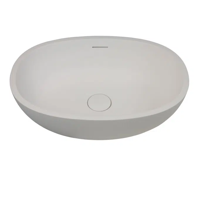 BIM objects - Free download! Kado Lussi Cast Solid Surface Above ...