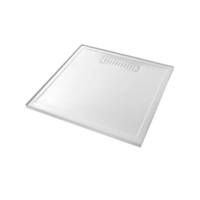 BIM objects - Free download! Posh Domaine MK2 Polymarble Shower Base ...