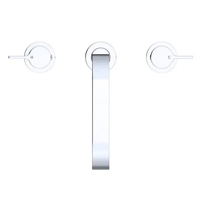 BIM objects - Free download! Mizu Stream Hob Bath / Spa Set Chrome ...