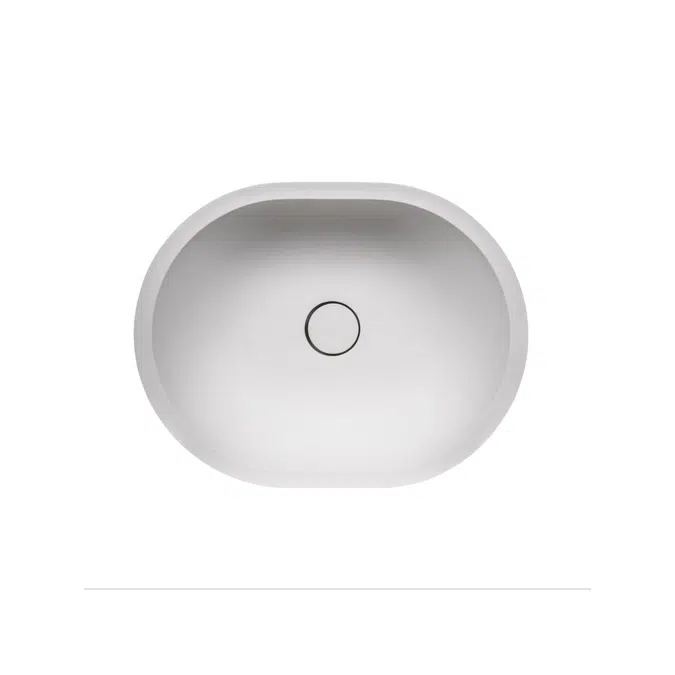 BIM objects - Free download! Omvivo Villa Oval Above Counter Basin 550 ...