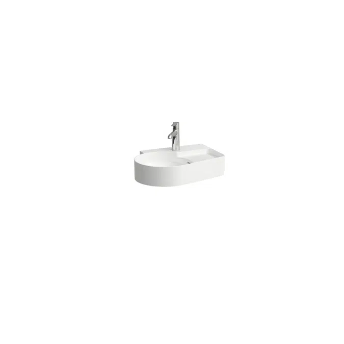 BIM objects - Free download! LAUFEN Val Wall / Counter Basin 1 Taphole ...