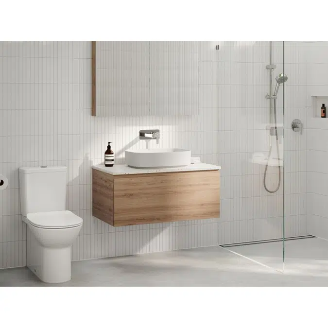 BIM objects - Free download! Roca Inspira Light Soft Square Above ...