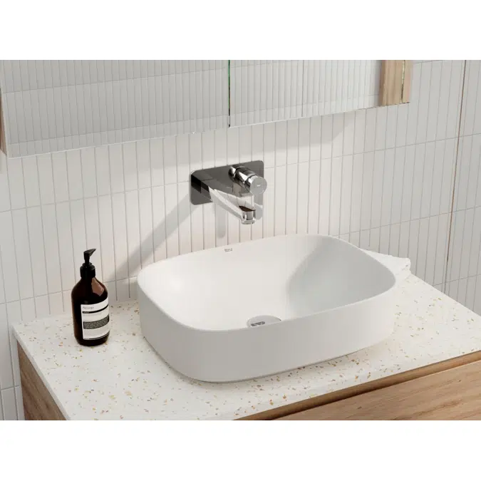BIM objects - Free download! Roca Inspira Light Soft Square Above ...