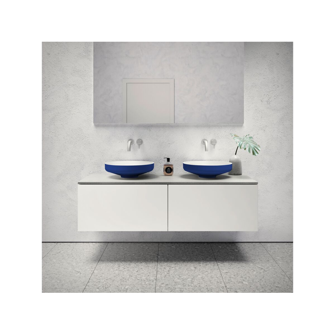 Objetos BIM - ¡Descarga gratis! Venice 450 Counter Basin Solid Surface ...