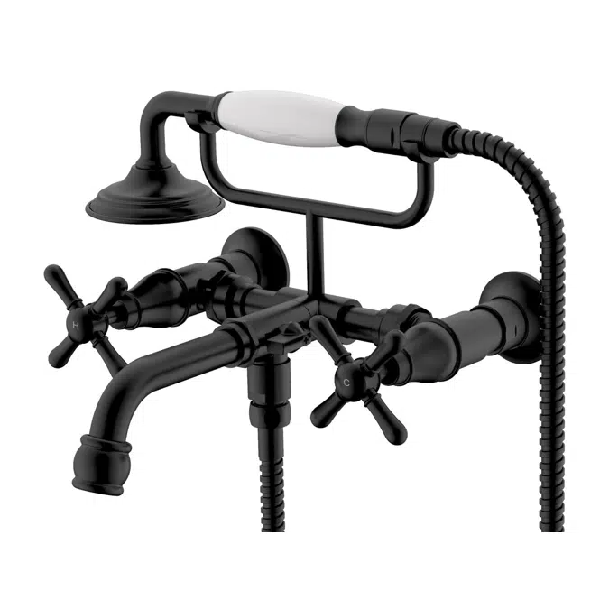 BIM objects - Free download! Milli Voir Wall Telephone Bath Set Cross ...