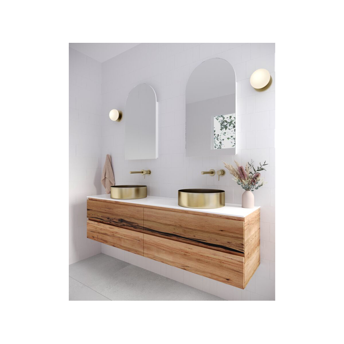 Objetos Bim - Download gratuito Kado Arc Timber Twin Drawer 1500 Double ...